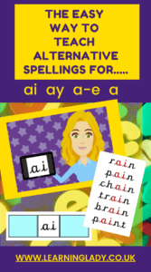 Spelling Alternatives for AY