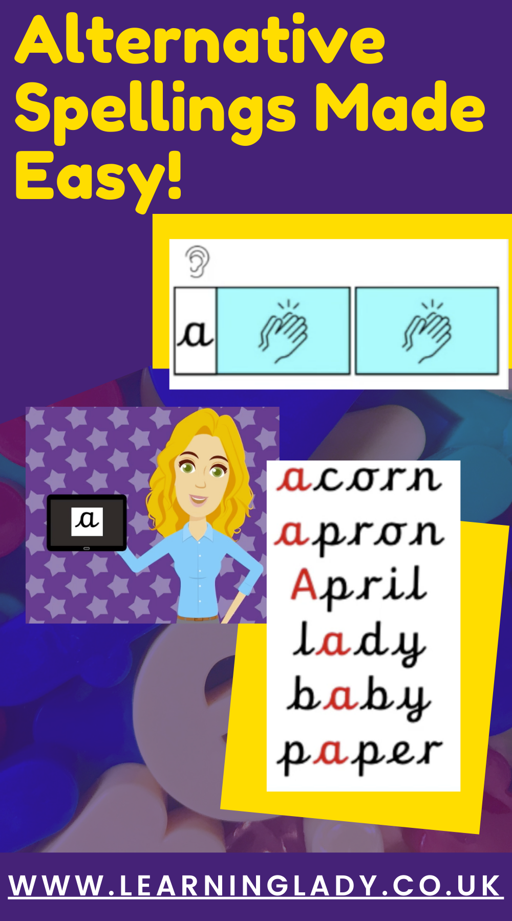 Spelling Alternatives for AY