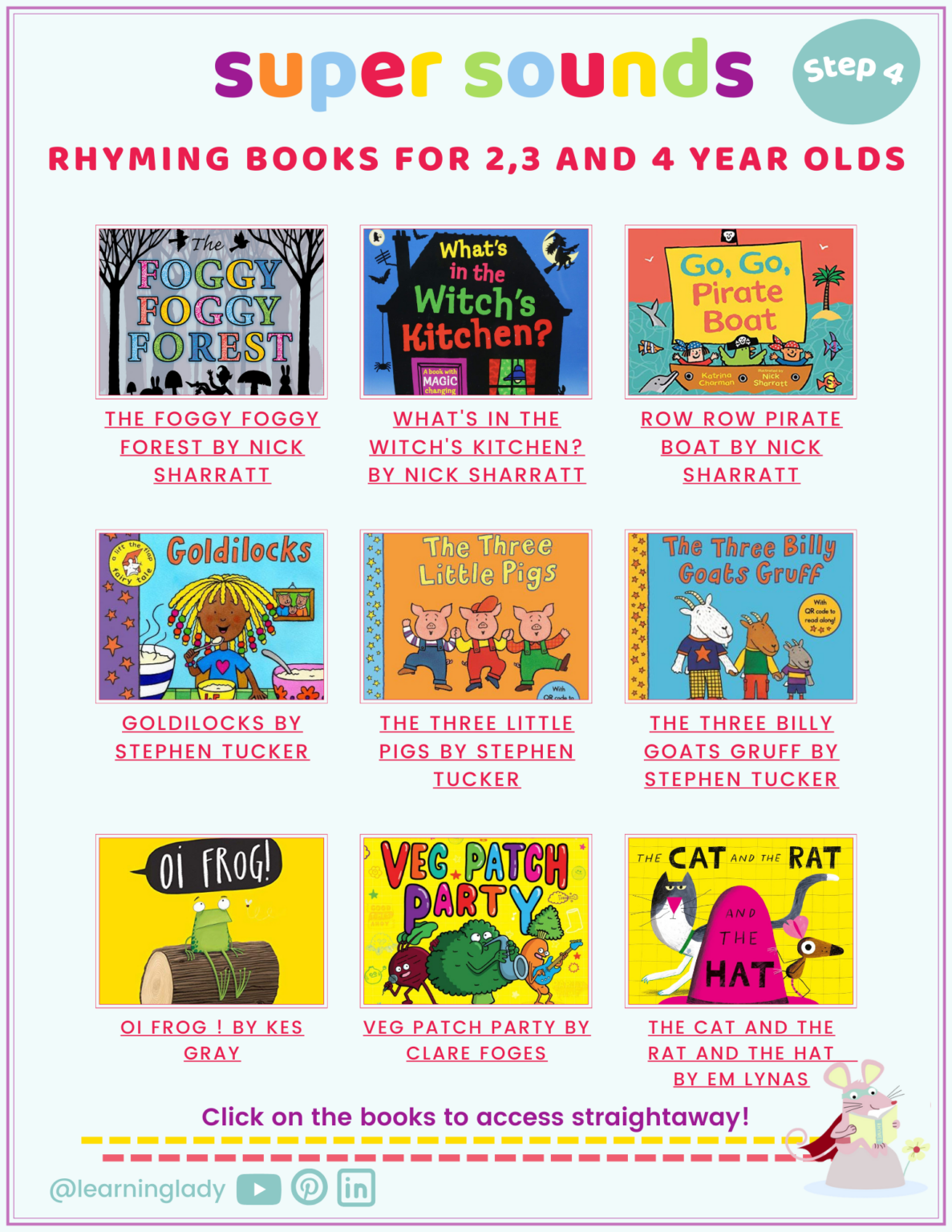 Phonics Phase 1 Games | Rhyming FUN!