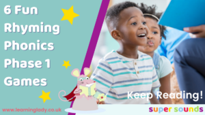 Phonics Phase 1 Games | Rhyming FUN!