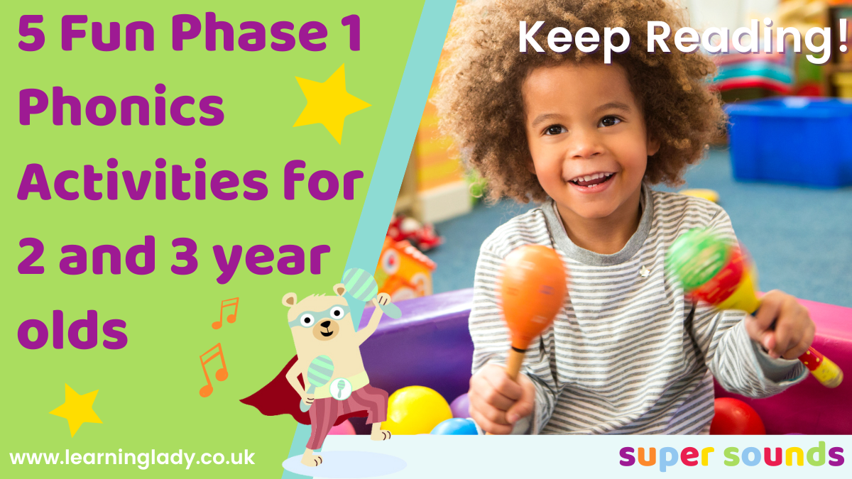 5 fun phase 1 phonics activities for 2 and 3 year olds