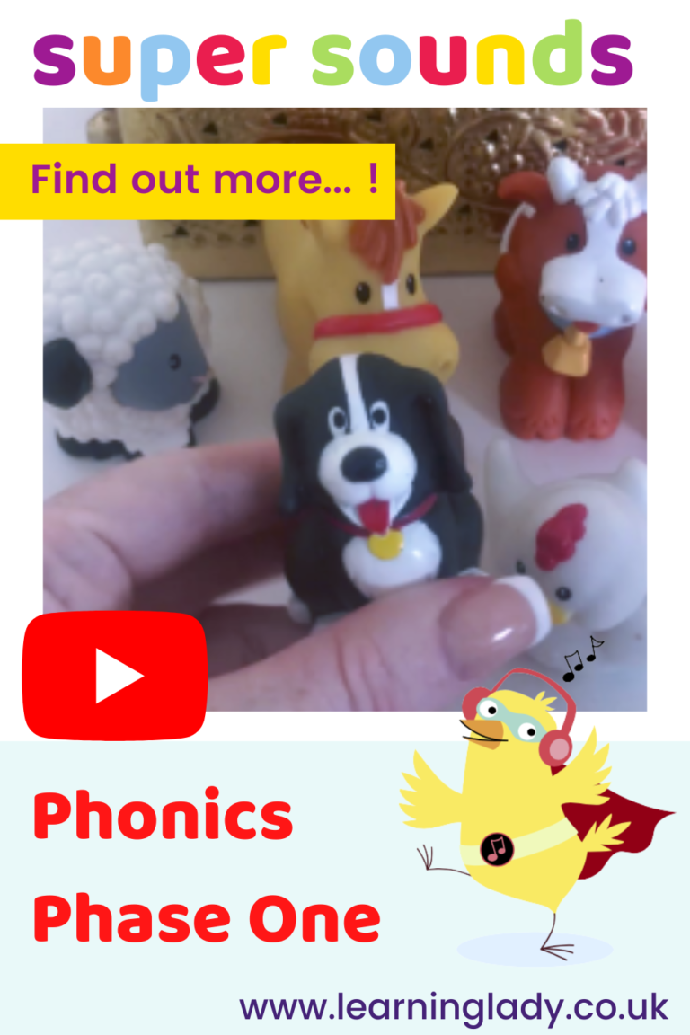 Letters and Sounds Phase 1 alternative activities that actually