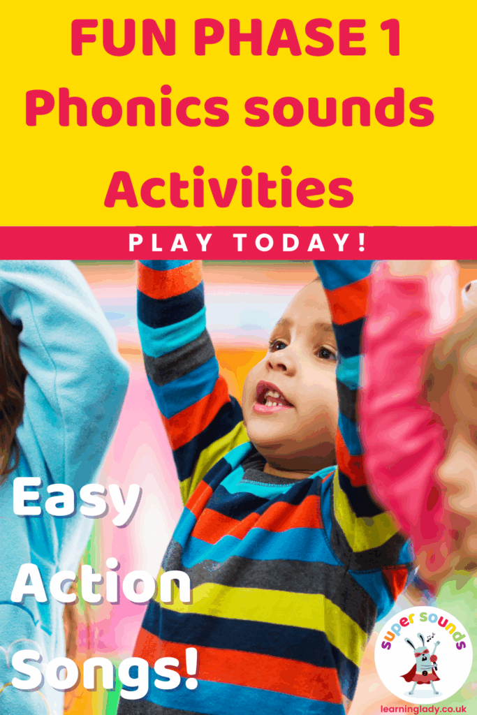 Why fun action songs are the perfect phonics for 3 year olds